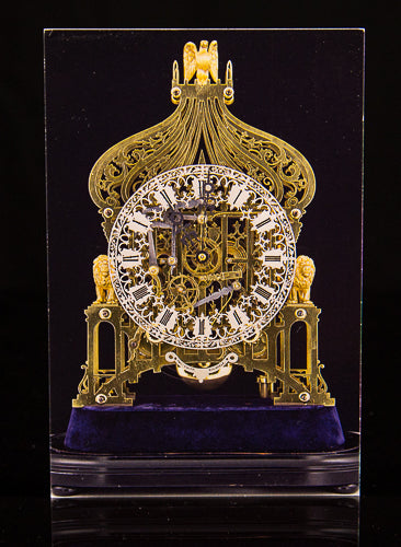 Brighton Pavilion Skeleton Clock Postcard – Halim Time & Glass Museum